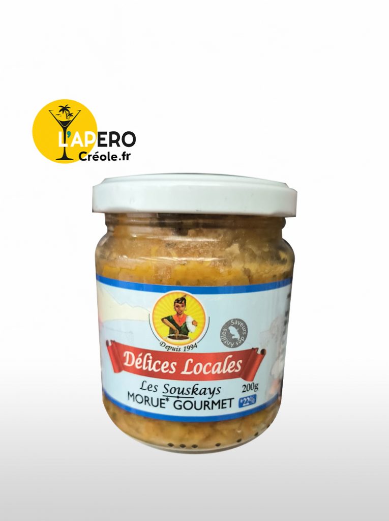 Souskay de Morue 200 g – Délices Locales - Apéro Créole